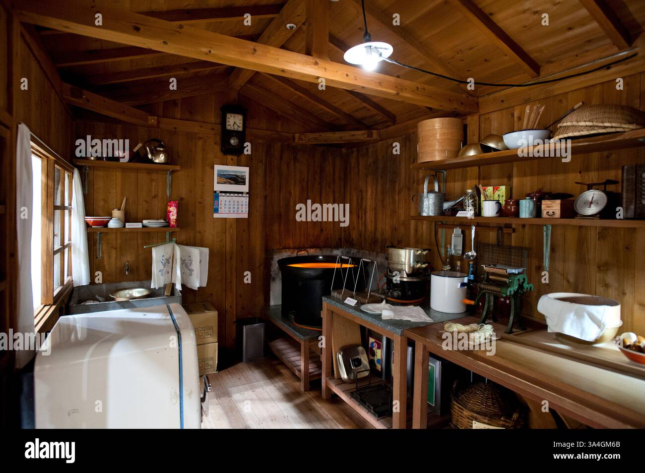 The workshop shed of Ando Momofuku, founder of Nissin Food Company and ...