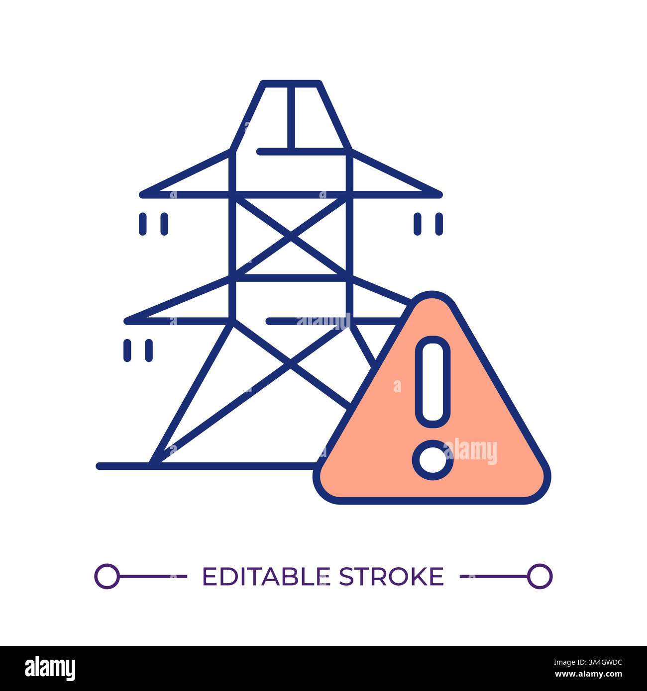 Emergency power transmission line hi-res stock photography and images ...