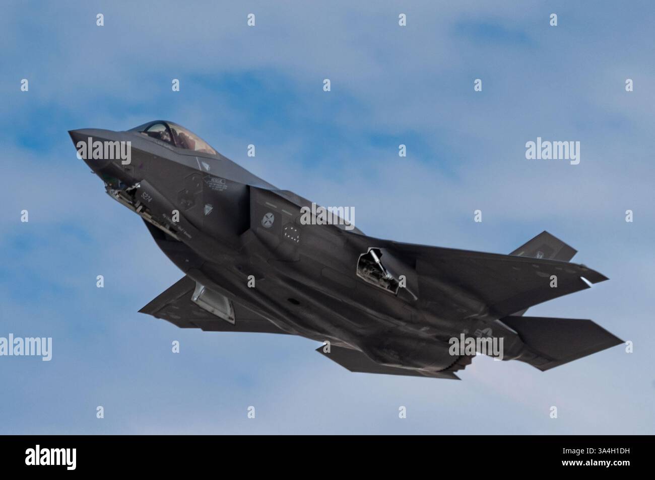 An F-35A Lightning II fighter aircraft assigned to the 6th Weapons ...