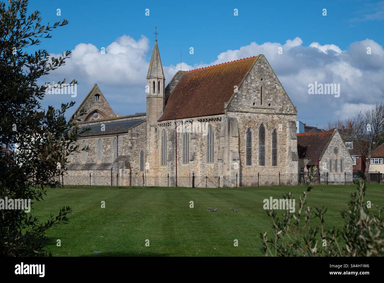 Exterior view of the Garrison church in Old Portsmouth. March 2025 ...