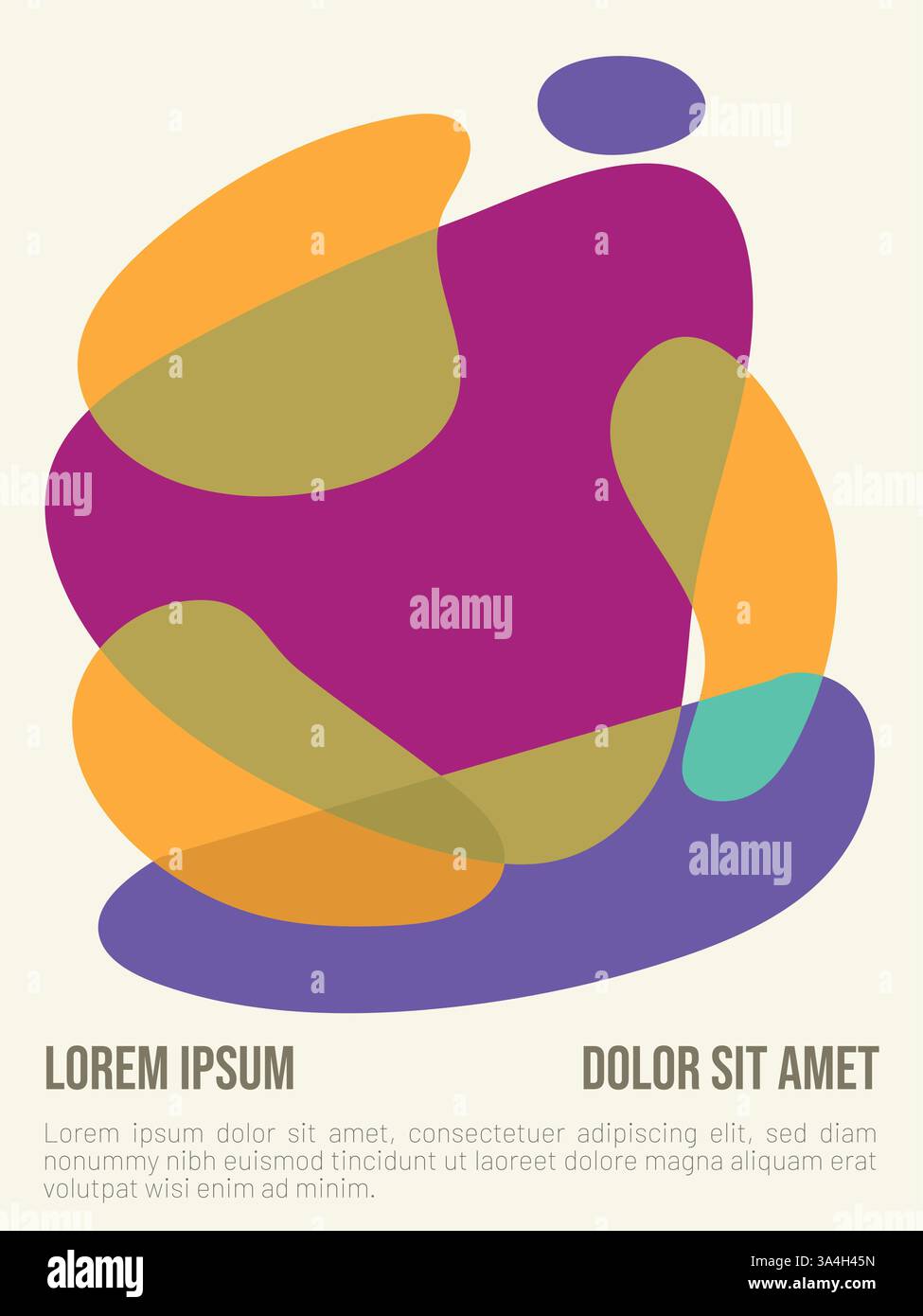 Modern Abstract Bauhaus Composition Poster. abstract bauhaus style ...