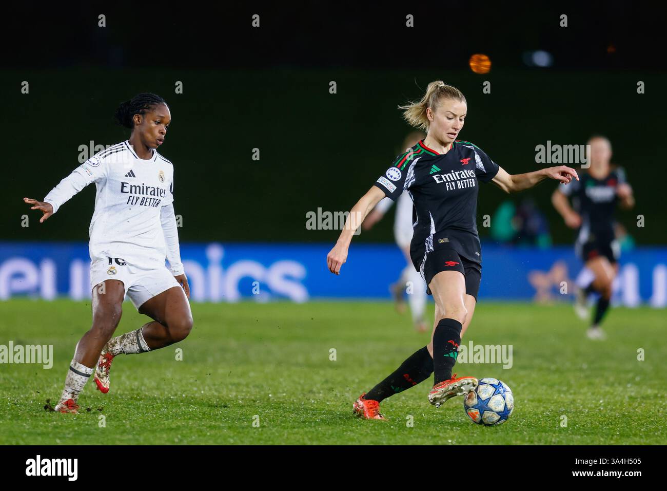 Leah Williamson of Arsenal during the UEFA Womenâ??s Champions League ...