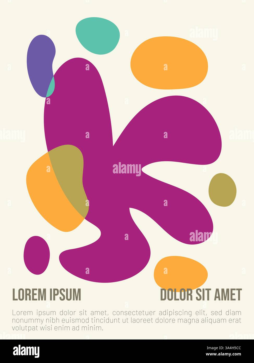 Artistic Abstract Poster in Bauhaus Style. abstract bauhaus style ...