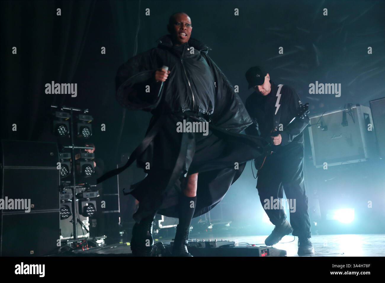 Deborah Anne Dyer alias Skin und Martin Ivor Kent alias Ace von der ...