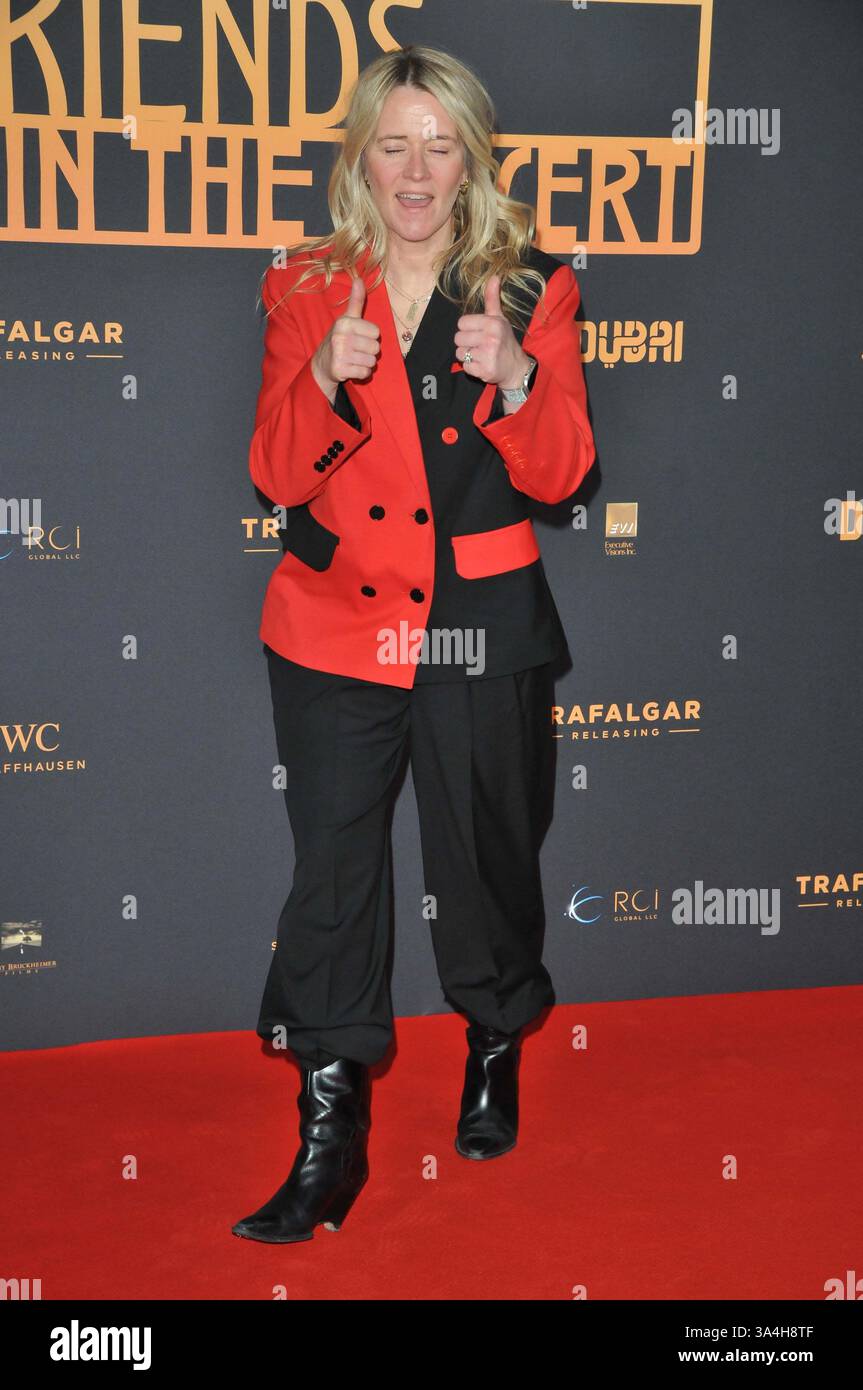 Edith Bowman at the "Hans Zimmer & Friends: Diamond in the Desert" film ...