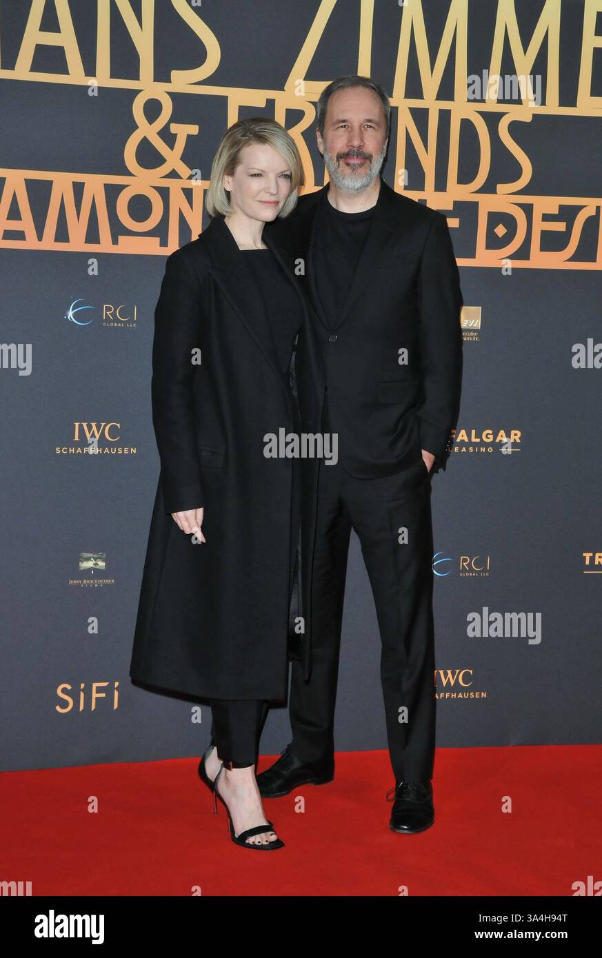 London, UK. 18th Mar, 2025. Tanya Lapointe and Denis Villeneuve at the ...