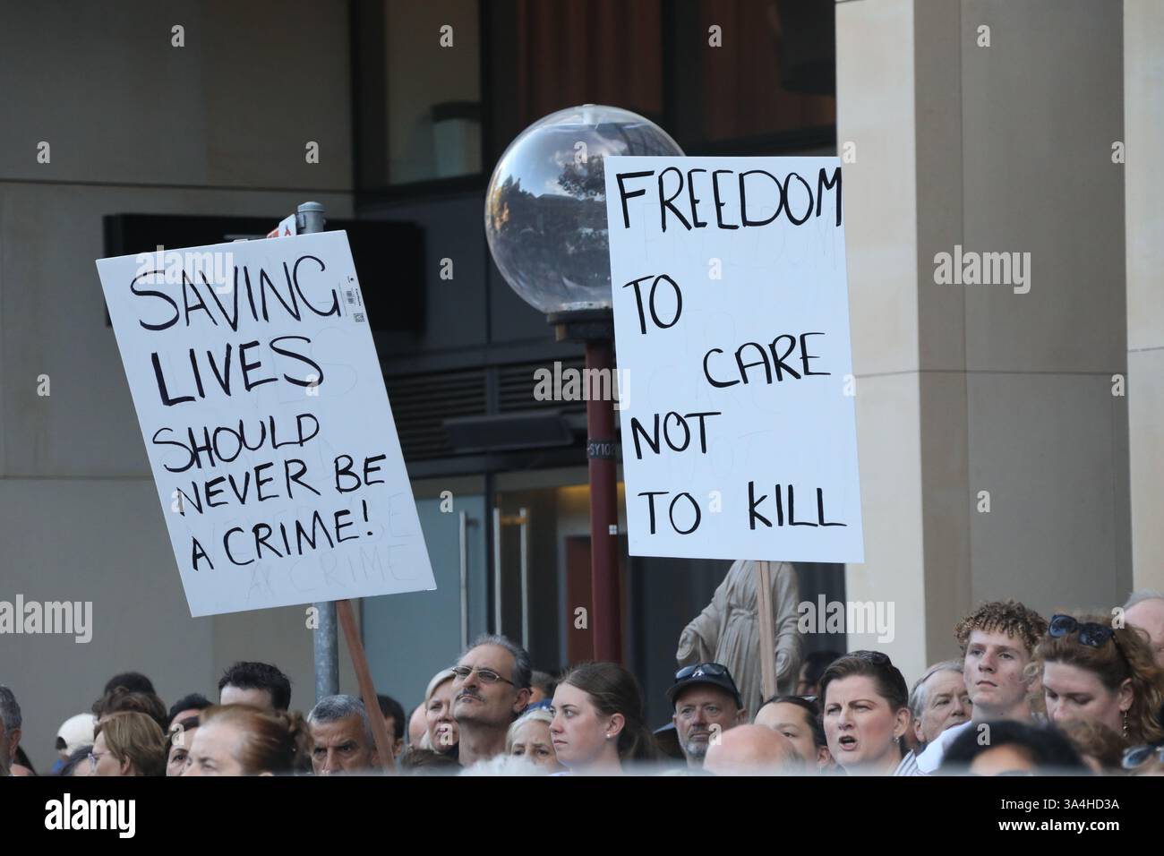 Sydney, Australia. 19th March 2025. Rally against the Abortion Law ...