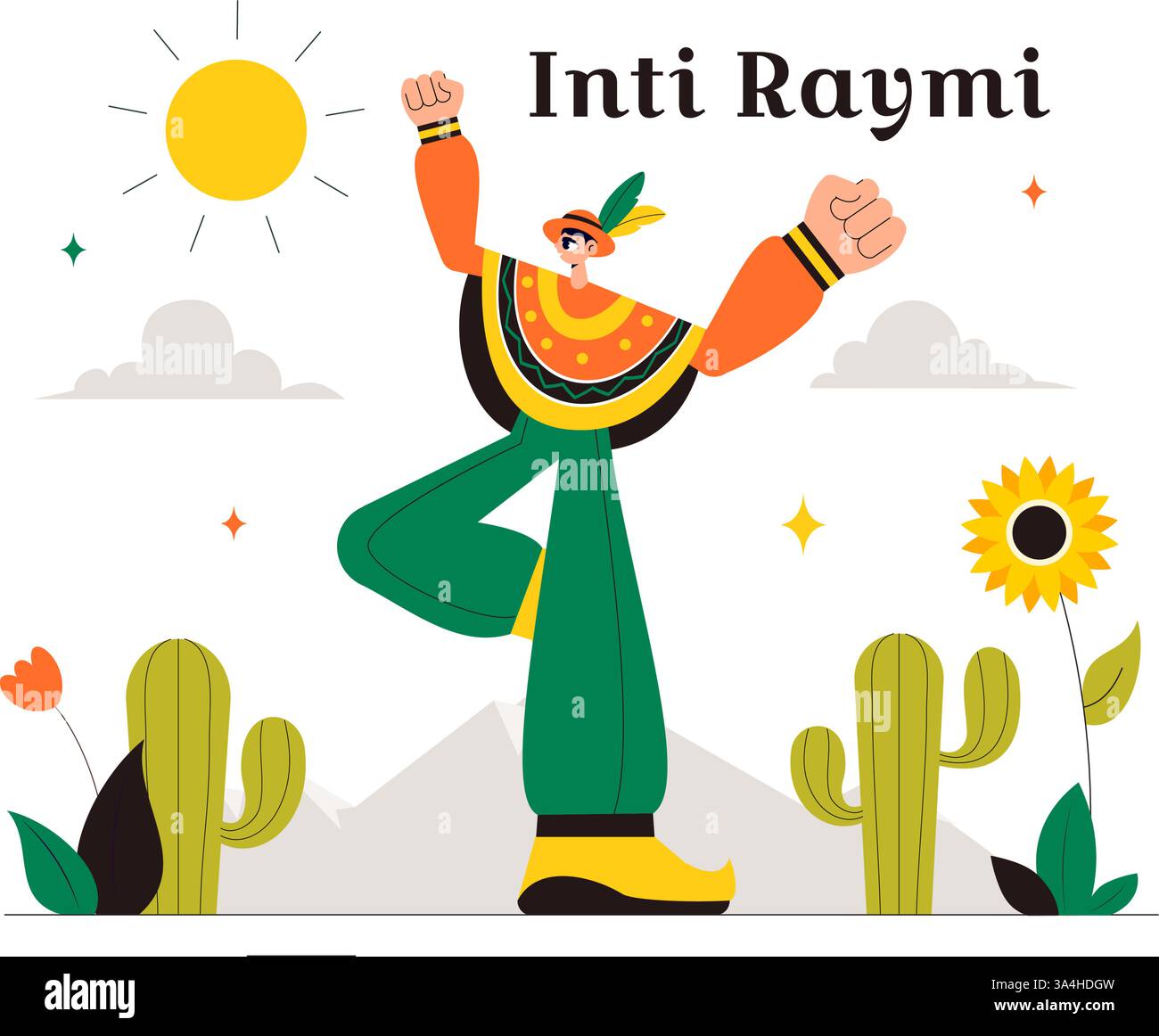 Inti raymi, peru Stock Vector Images - Alamy