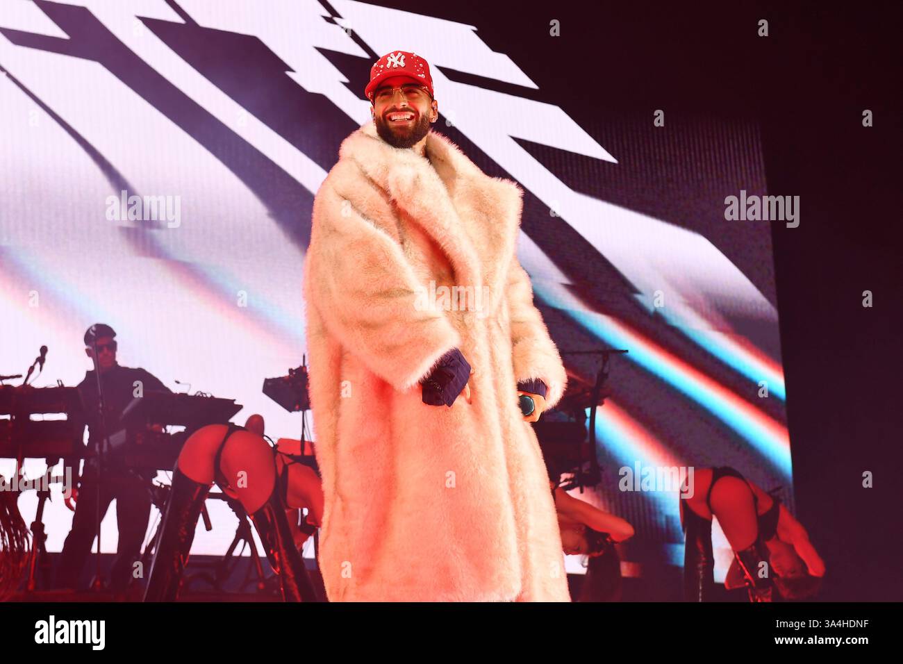 UK. 18th Mar, 2025. LONDON, ENGLAND - MARCH 18: Maluma (Juan Luis ...