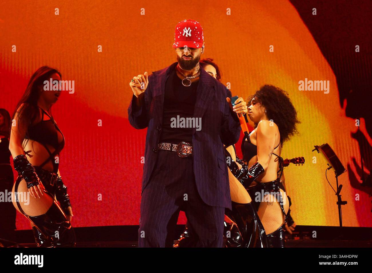 UK. 18th Mar, 2025. LONDON, ENGLAND - MARCH 18: Maluma (Juan Luis ...