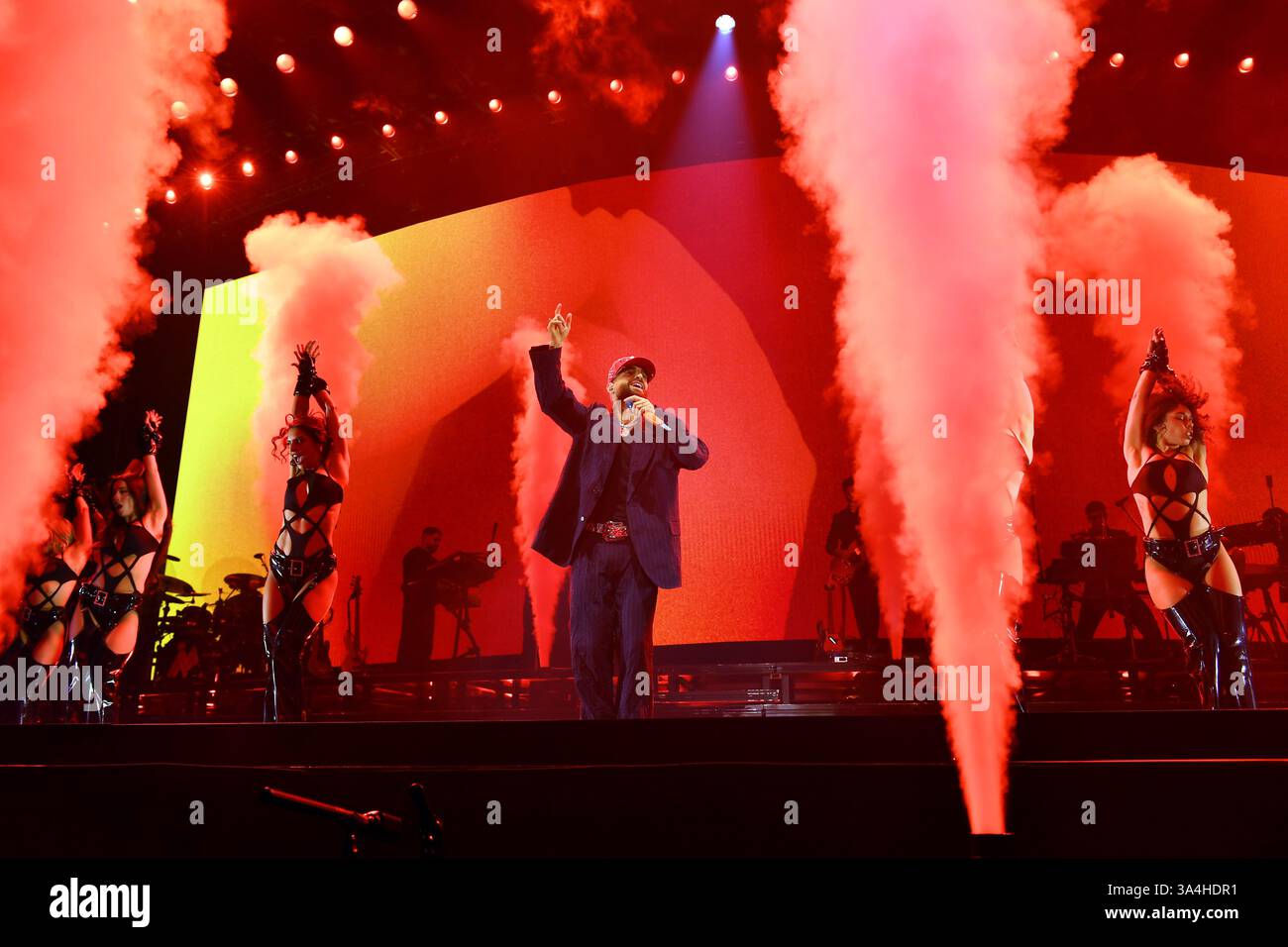 UK. 18th Mar, 2025. LONDON, ENGLAND - MARCH 18: Maluma (Juan Luis ...