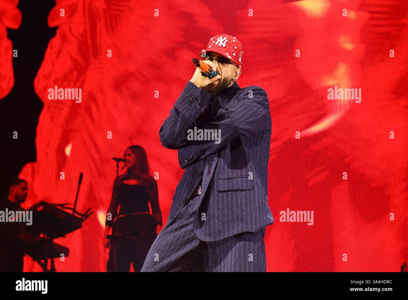 UK. 18th Mar, 2025. LONDON, ENGLAND - MARCH 18: Maluma (Juan Luis ...