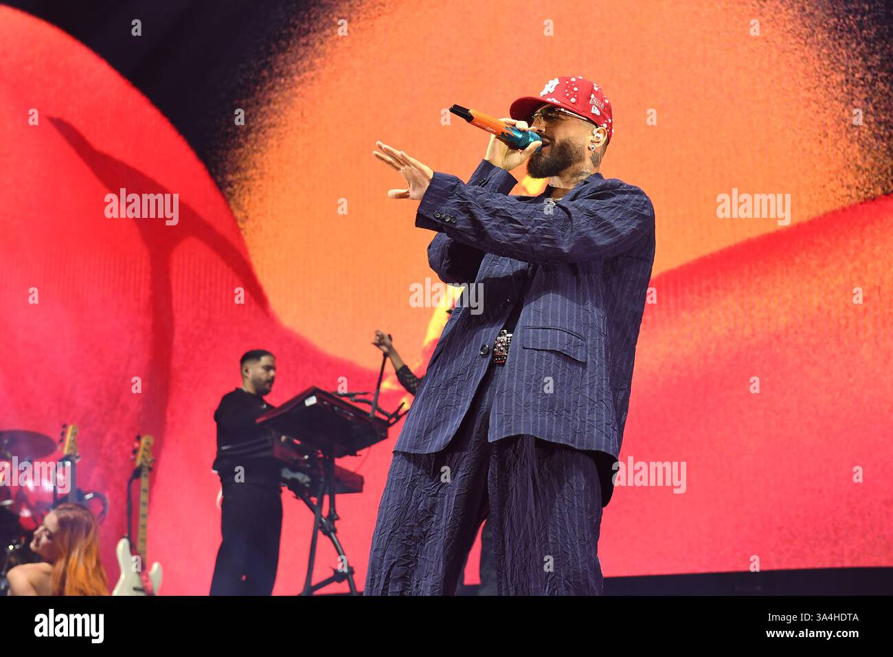 UK. 18th Mar, 2025. LONDON, ENGLAND - MARCH 18: Maluma (Juan Luis ...