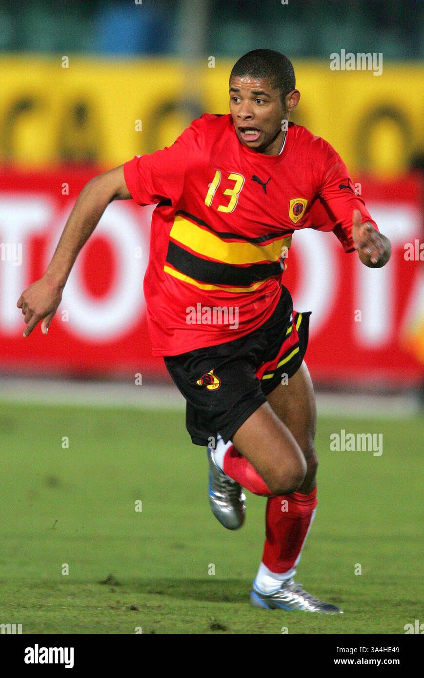 Apr. 19, 1942 - Cairo Military Stadium, CAIRO, EGYPT - EDSON NOBRE.ANGOLA.ANGOLA V CONGO DR ...