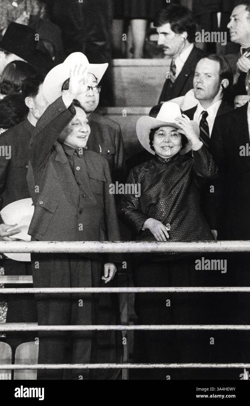 Feb 01, 1979; Simonton, TX, USA; Leader of the Chinese Communist Party ...