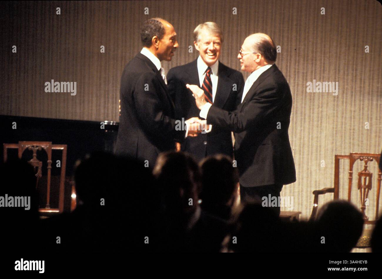 Mar 27, 1979; Washington, DC, USA; Egyptian President ANWAR SADAT ...