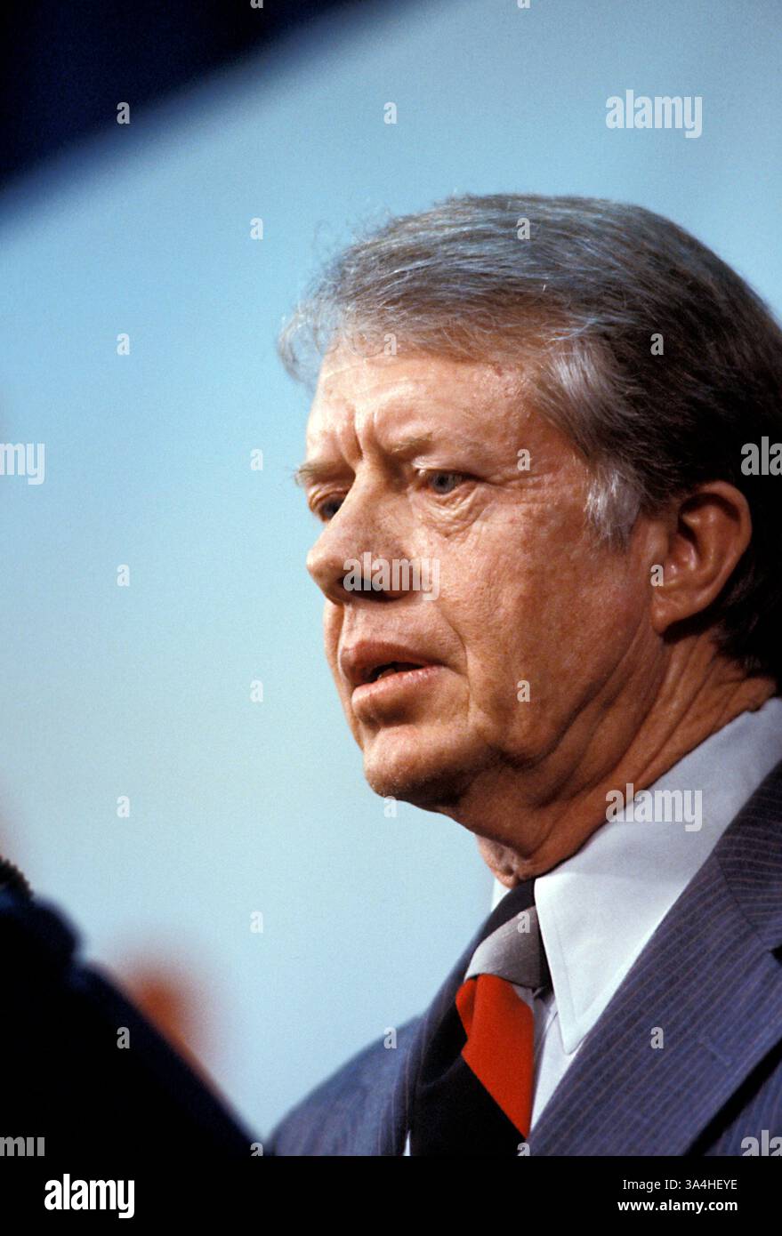 Mar 13, 1979; Cairo, EGYPT; US President JIMMY CARTER during a visit to ...