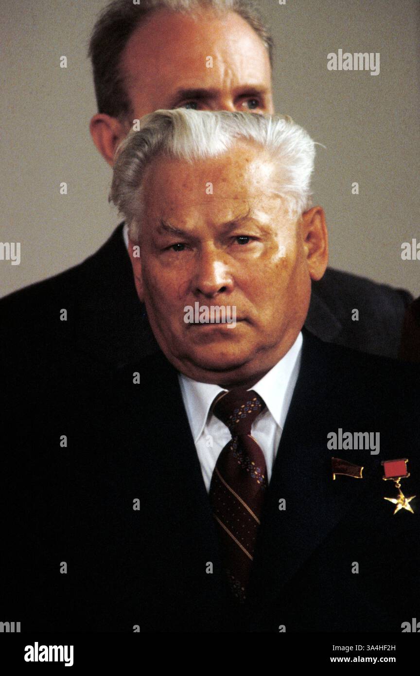 Jun 16, 1979; Vienna, AUSTRIA; Secretary of the Central Committee of the Communist Party of the ...