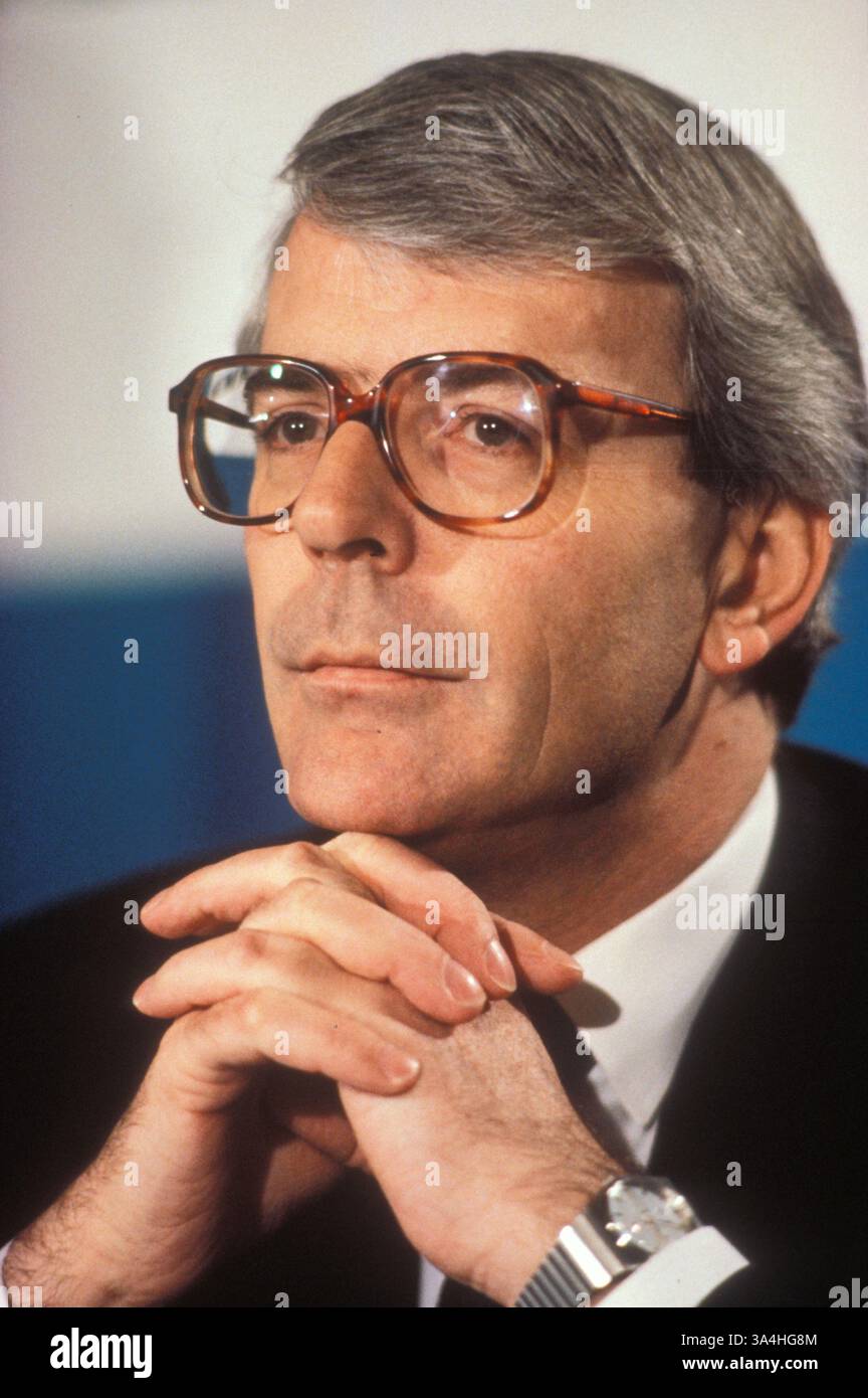Jun 06, 1990; London, England, UK; (FILE PHOTO) British Prime Minister ...