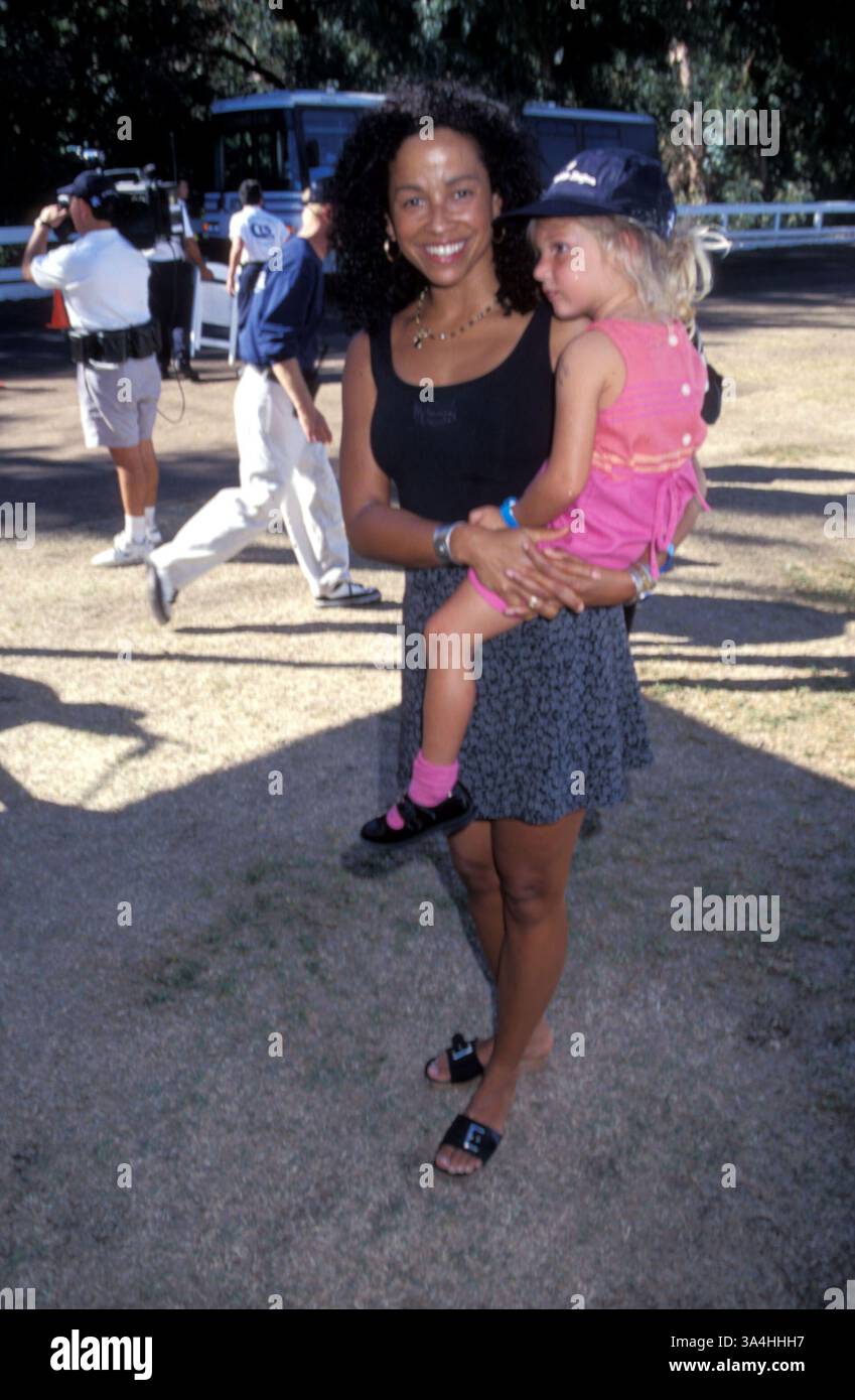 Nov 02, 1997; Los Angeles, CA, USA; Actor RAE DAWN CHONG with her ...