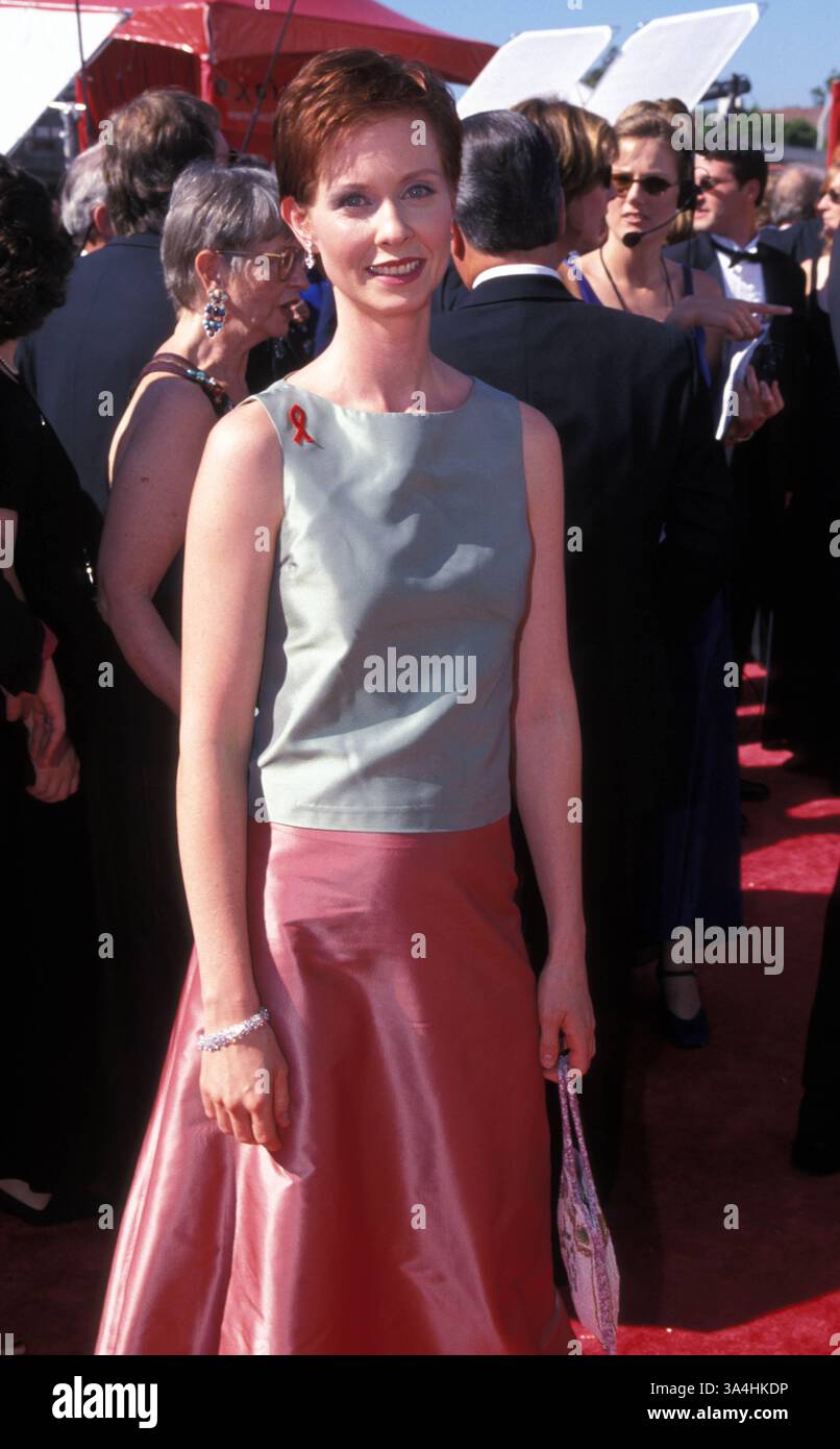 Sep 12, 1999; Los Angeles, CA, USA; Actor CYNTHIA NIXON at the red ...