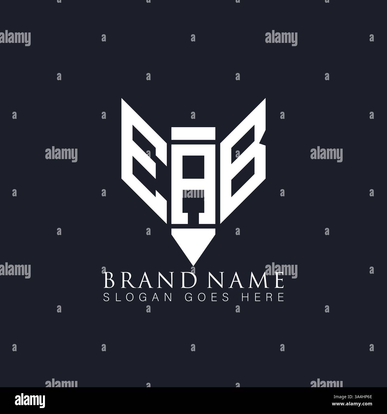 Eab logo design hi-res stock photography and images - Alamy