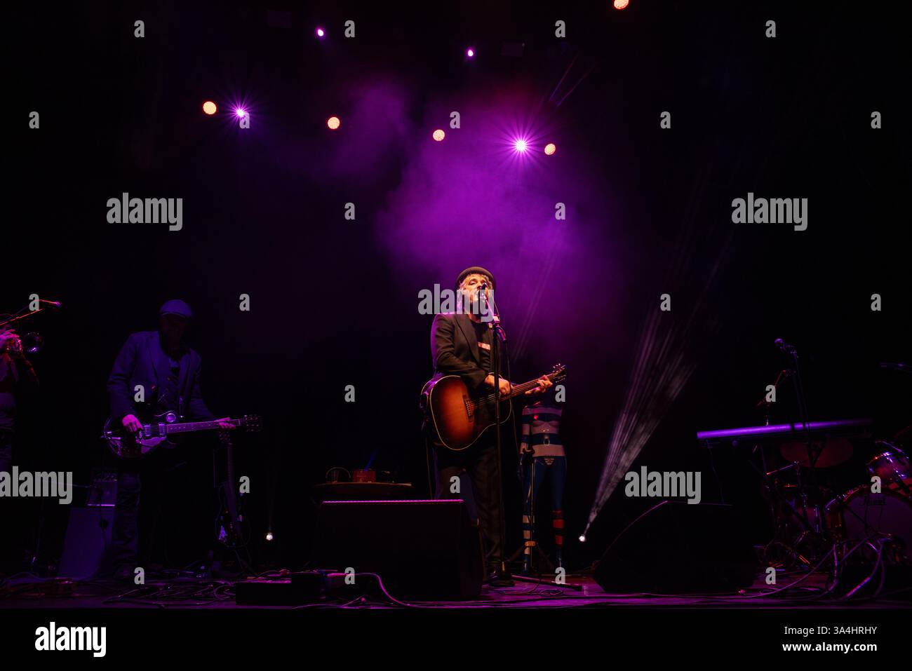 London, United Kingdom. 18th March 2025. Peter Doherty performs an ...