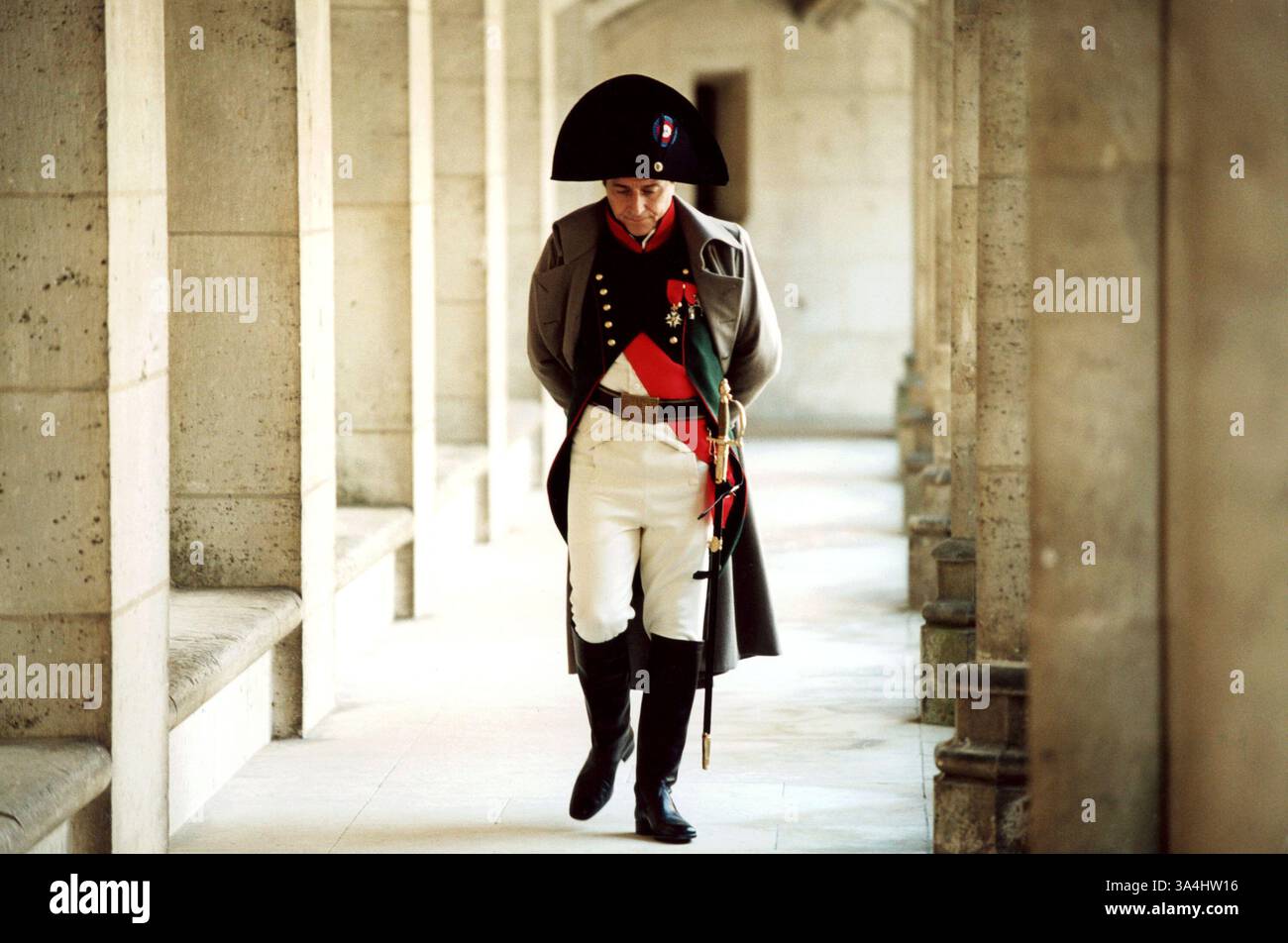 Jan 05, 2002; London, UK; Actor CHRISTIAN CLAVIER as NapolŽon stars in ...