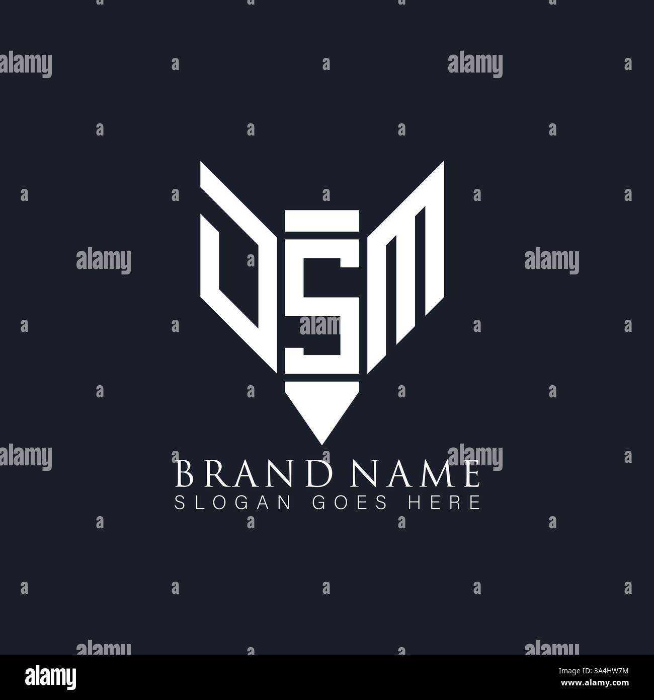 Dsm monogram hi-res stock photography and images - Alamy
