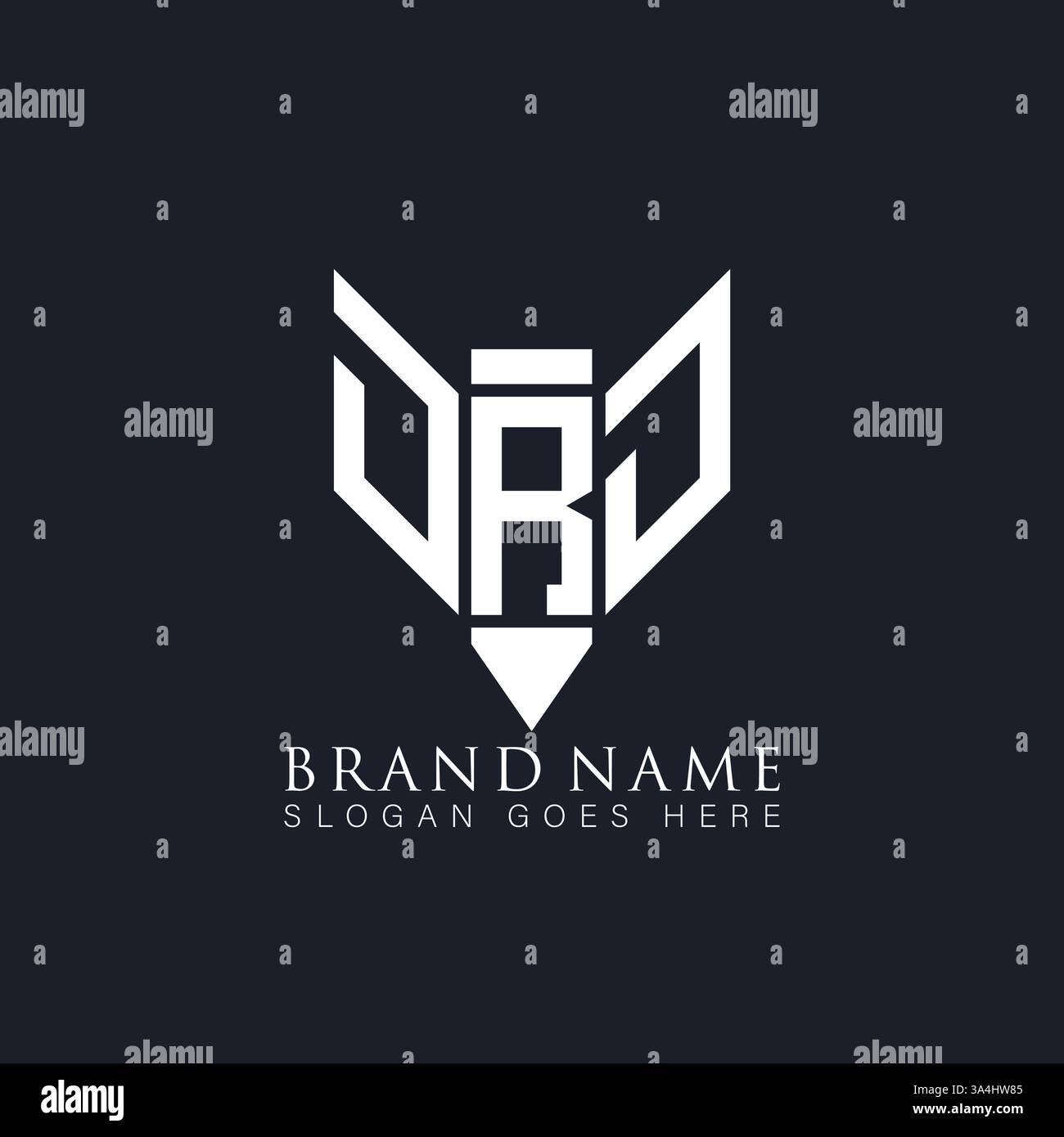 Drd font Stock Vector Images - Alamy