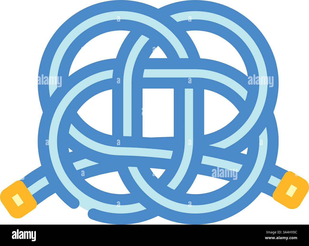 turks head nautical knot color icon vector illustration Stock Vector ...