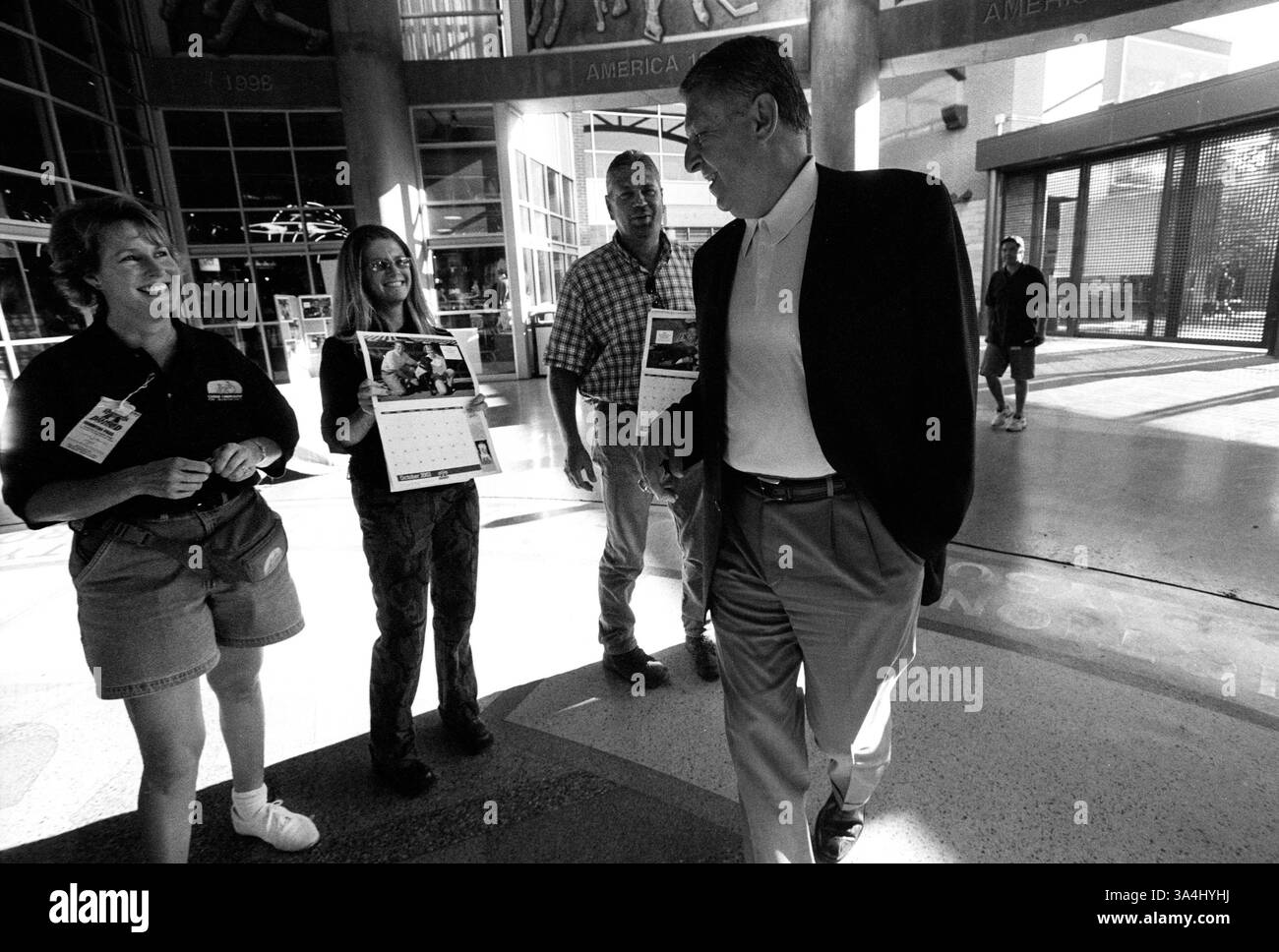 Aug 29, 2002; Phoenix, AZ, USA; JERRY COLANGELO, former Diamondbacks ...