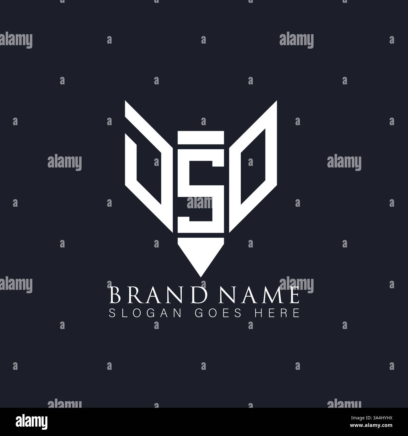 Dso logo design hi-res stock photography and images - Alamy