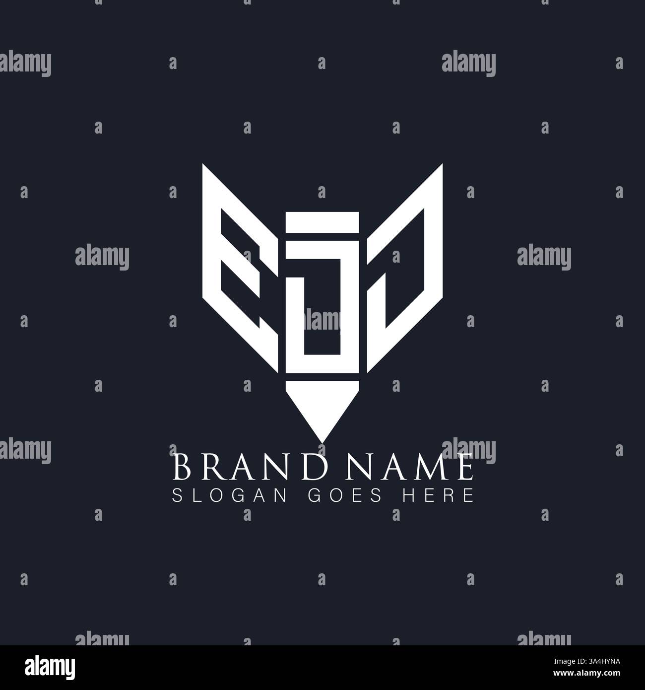 Edd font Stock Vector Images - Alamy