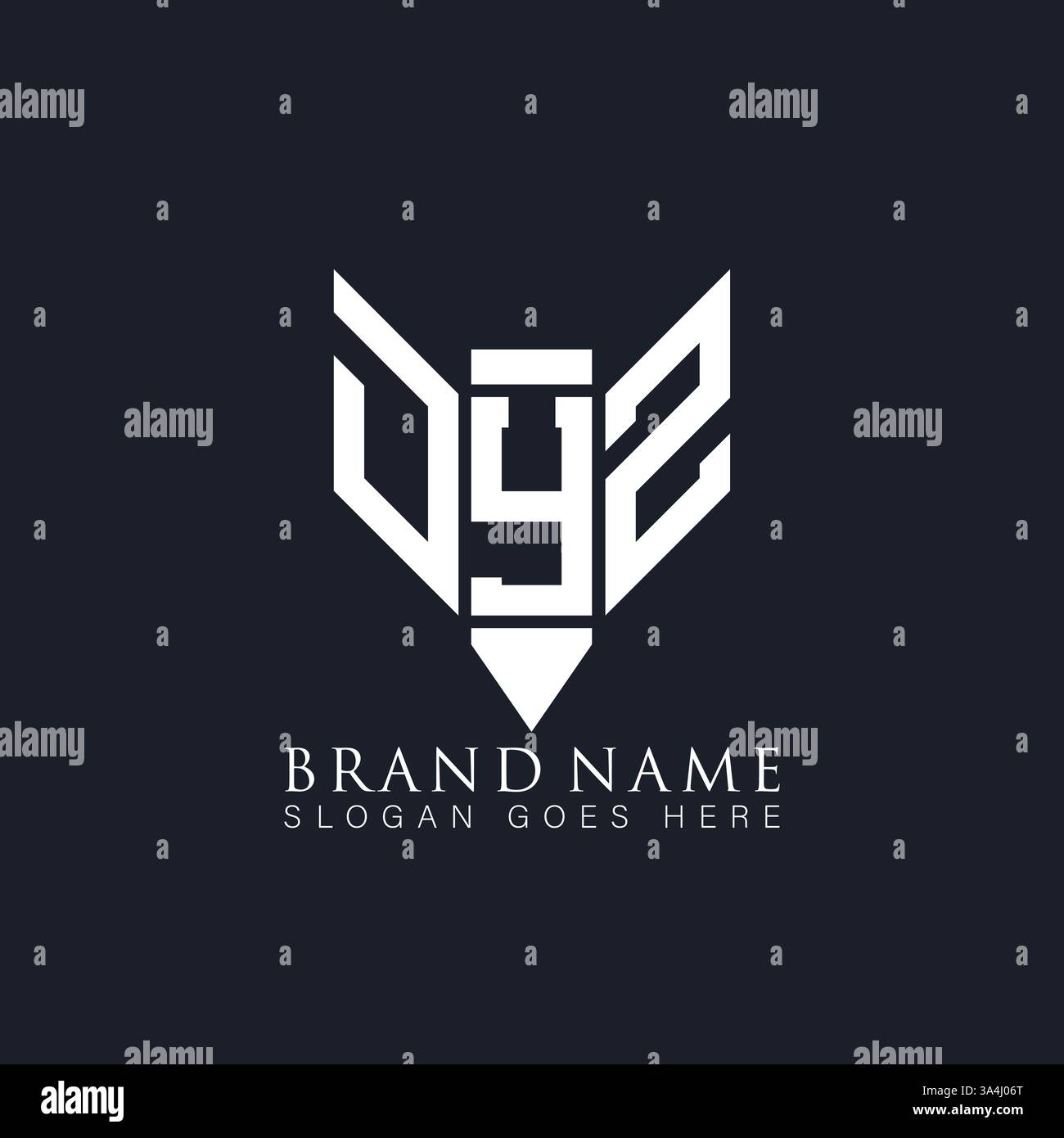 Dyz monogram hi-res stock photography and images - Alamy