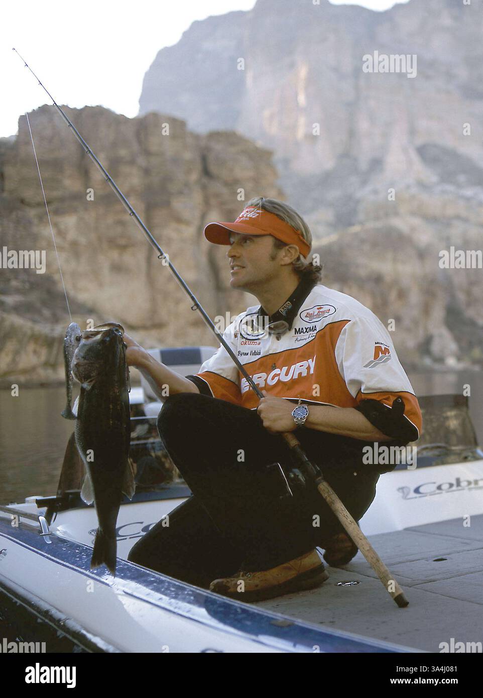 Dec 01, 2002; Mesa, AZ, USA; Hunky bass fisherman BYRON VELVICK is the ...