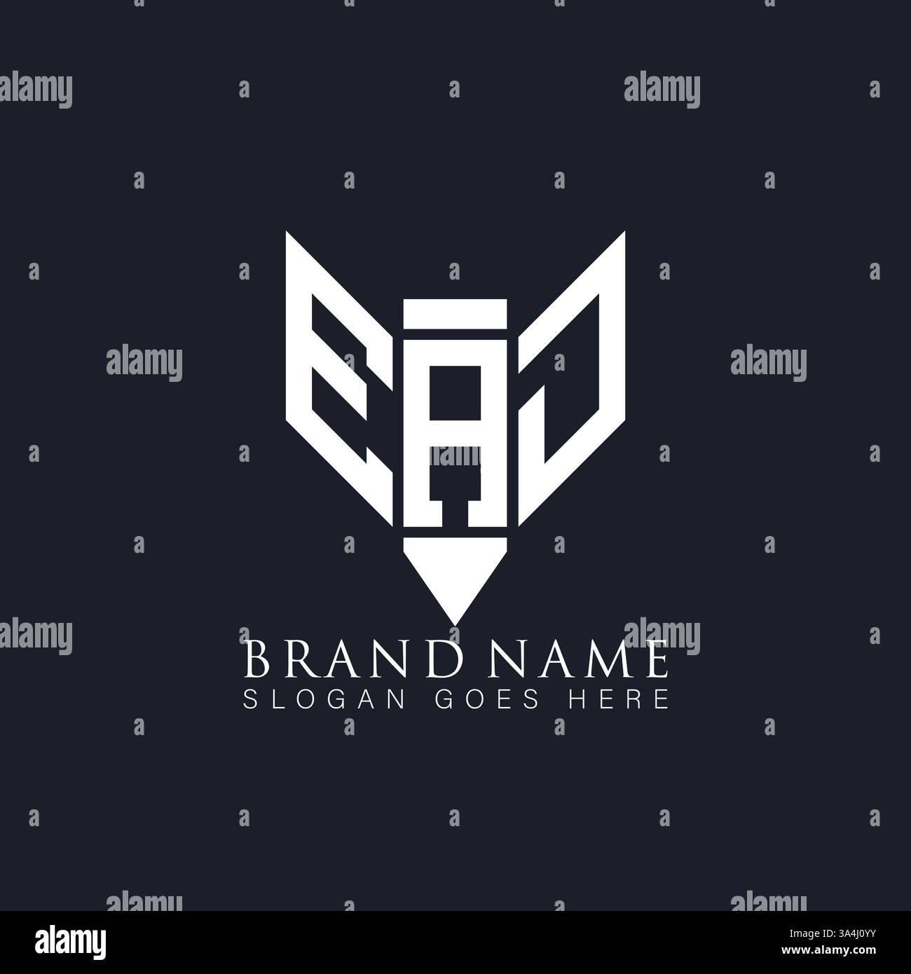 Ead monogram Stock Vector Images - Alamy