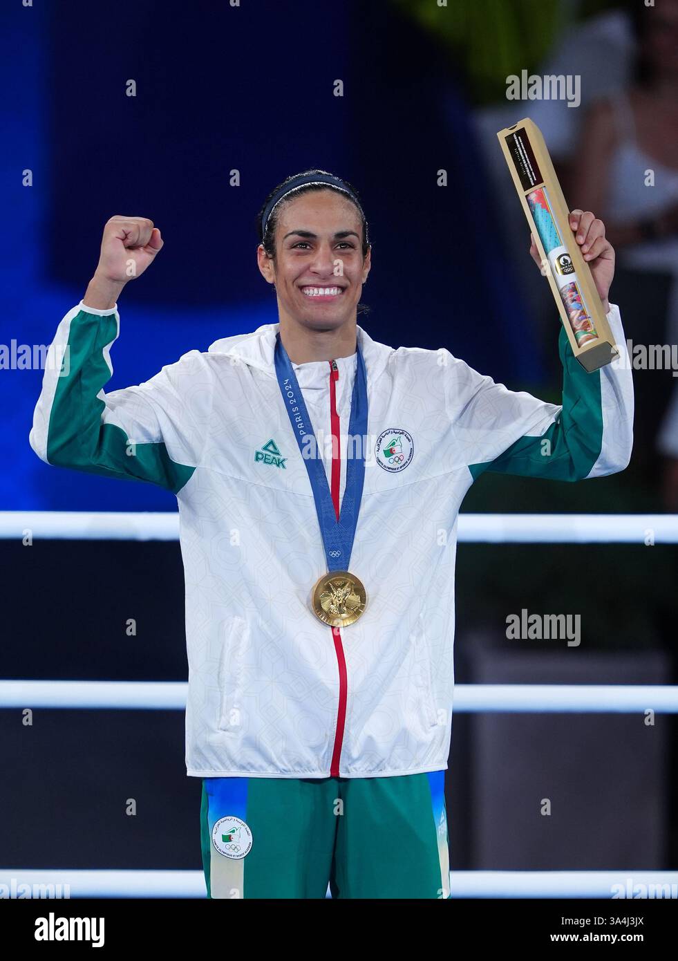 File photo dated 09/08/24 of Imane Khelif. Imane Khelif is refusing to ...