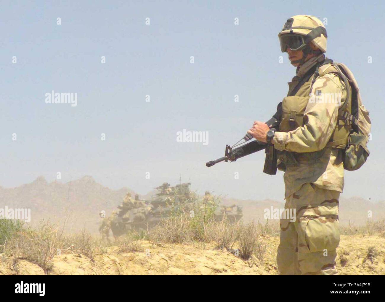 Apr 16, 2004; South Central, Afghanistan; Sgt. JEFFREY CORRENTI, of Rochester, N.Y., from ...