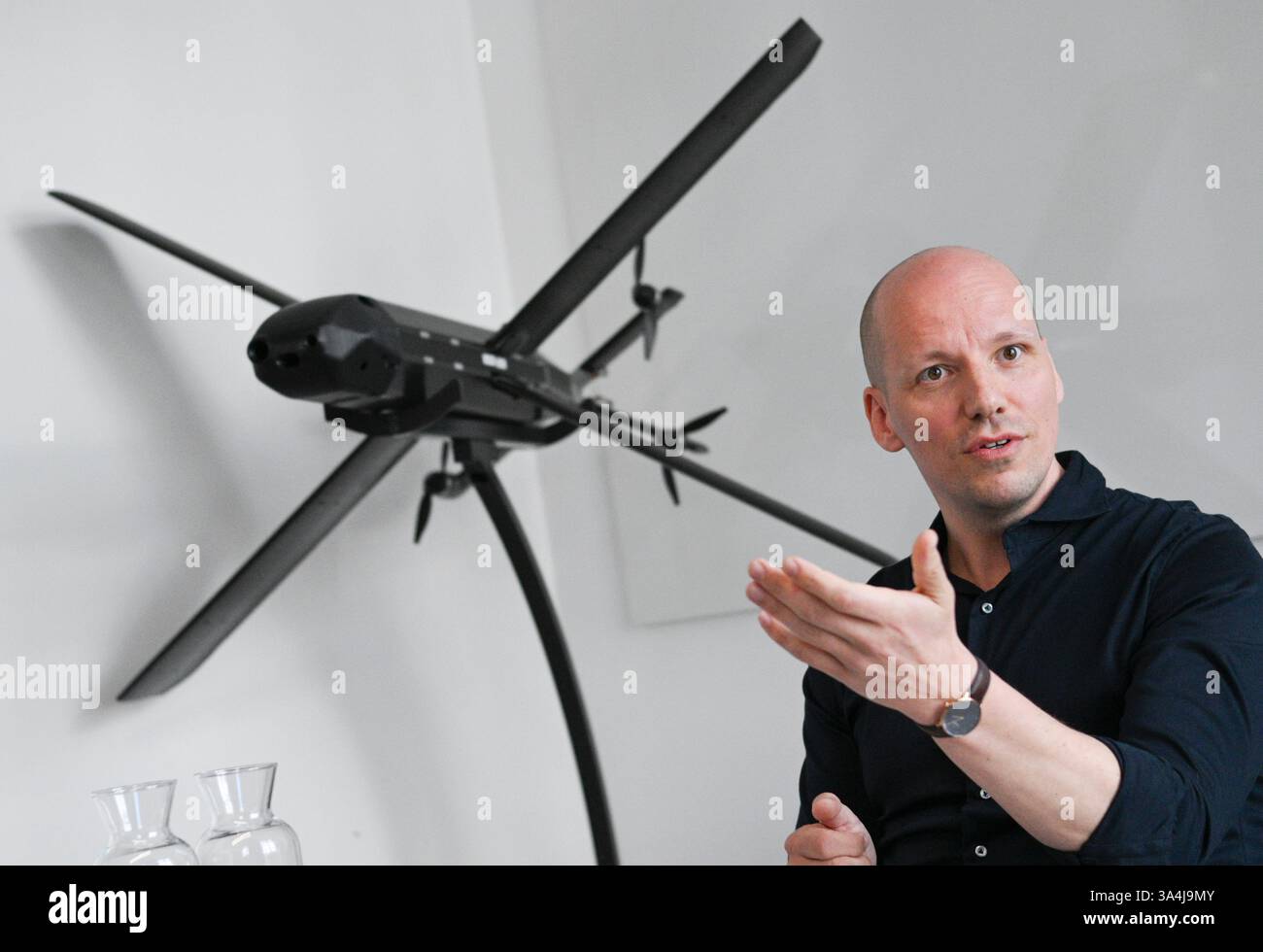 18 March 2025, Berlin: Gundbert Scherf, co-founder and co-CEO of ...