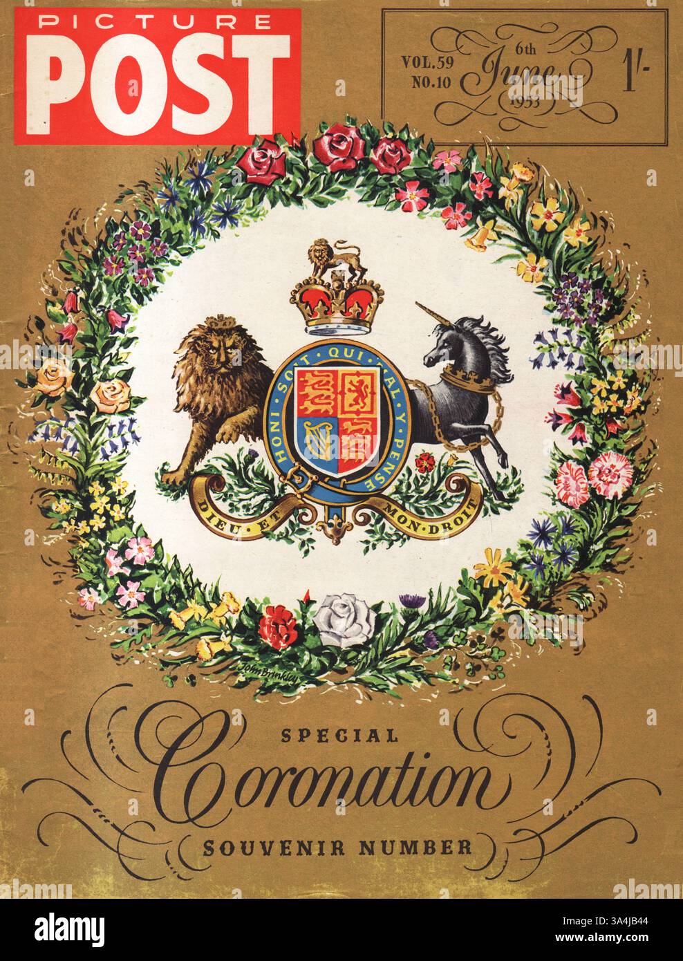 1953 picture post coronation number hi-res stock photography and images ...