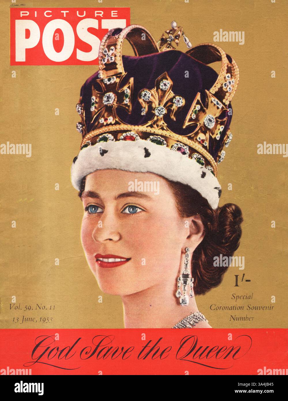 1953 Picture Post Coronation Souvenir Number Stock Photo - Alamy