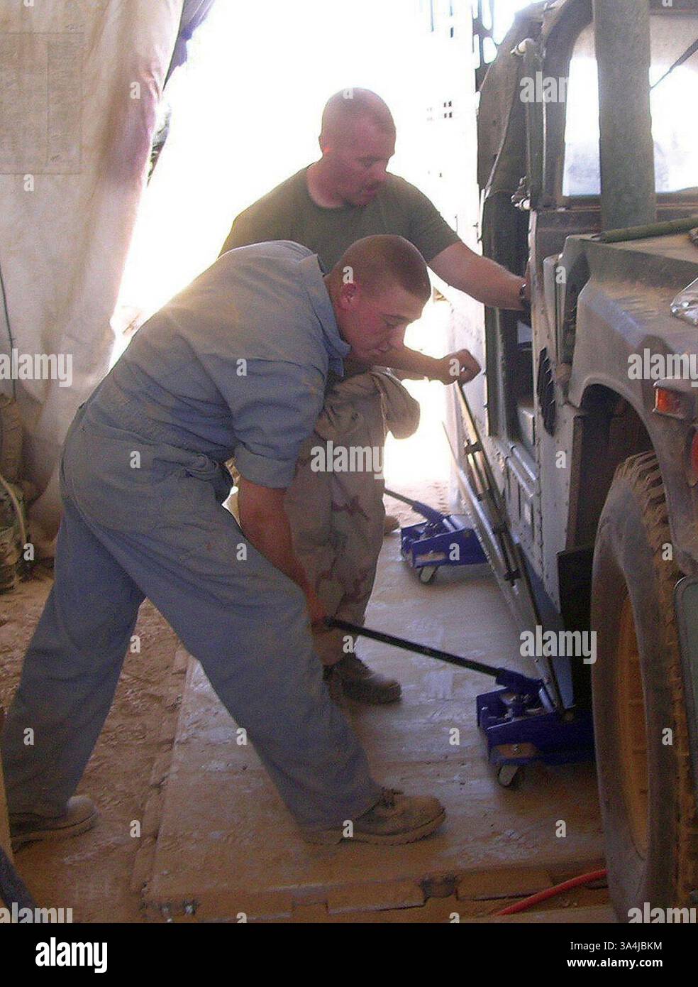 Jul 15, 2004; FOB Ripley, Afghanistan; Cpl. THOMAS MAXWELL and Master ...