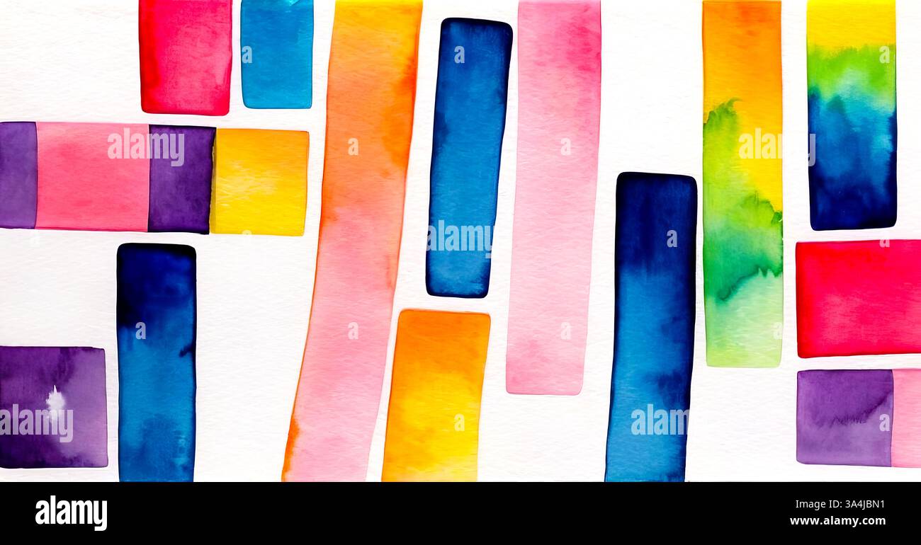 Background pattern shapes watercolor hi-res stock photography and ...