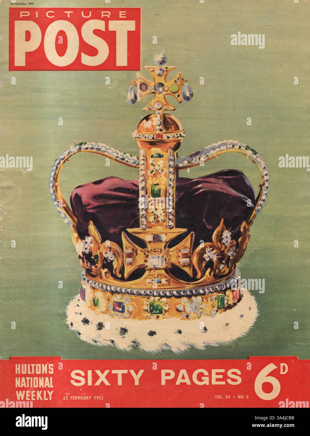 1952 picture post st edwards crown hi-res stock photography and images ...