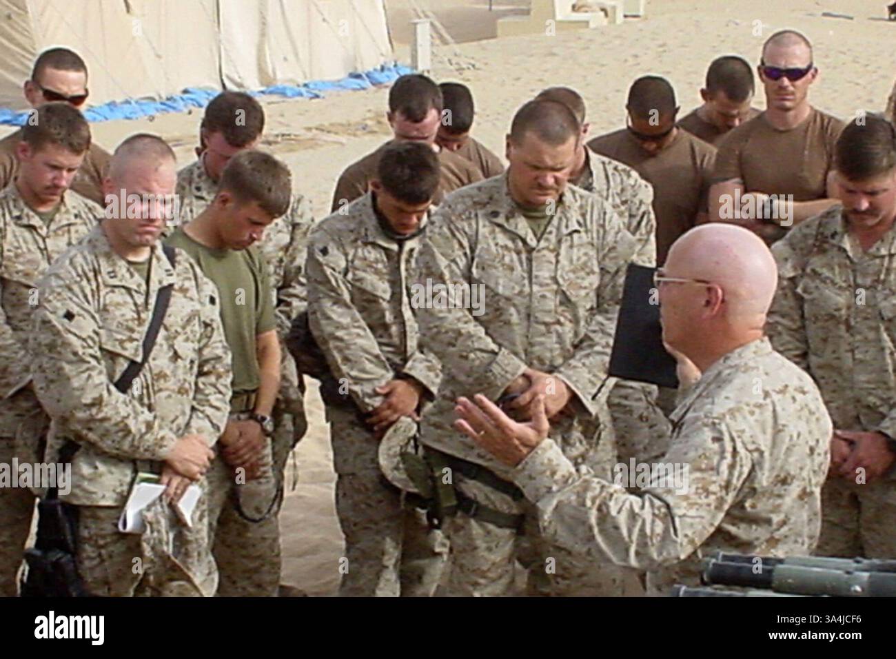 Jul 30, 2004; Camp Virginia, Kuwait; Cmdr. JAMES M. HIGHTOWER, chaplain ...