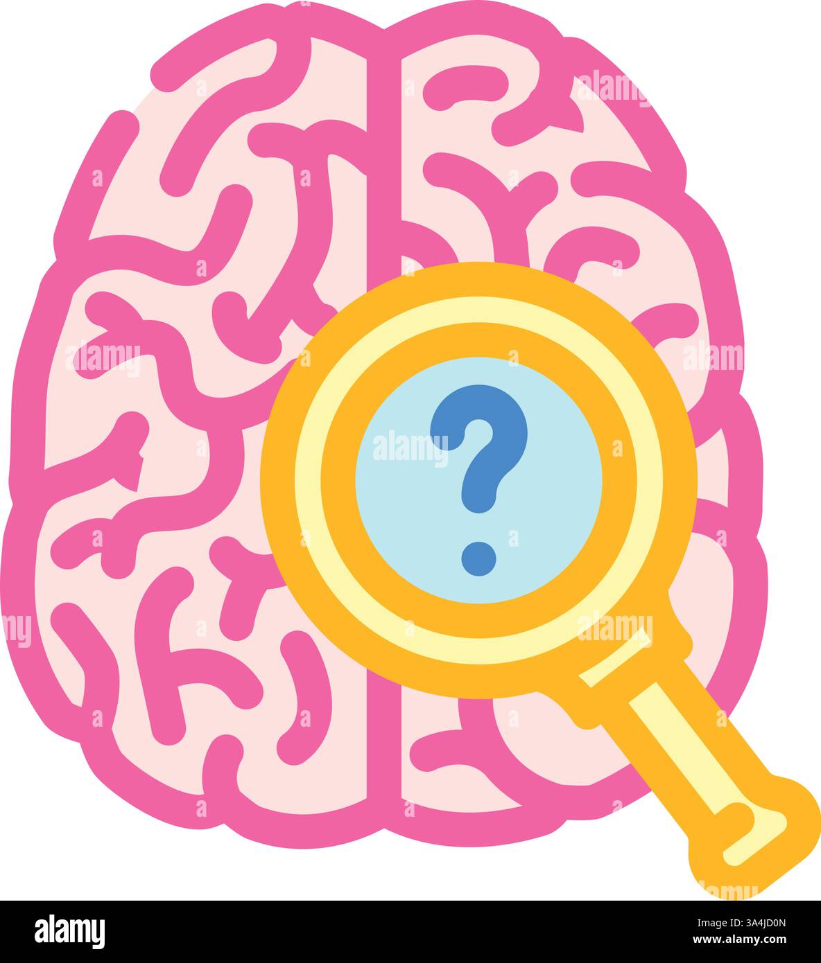 brain research neurologist color icon vector illustration Stock Vector ...