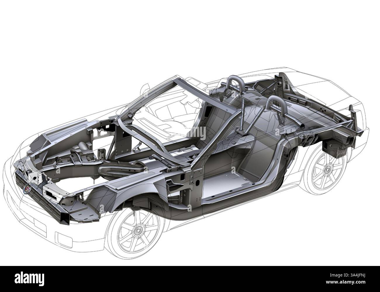 Cadillac xlr Cut Out Stock Images & Pictures - Alamy