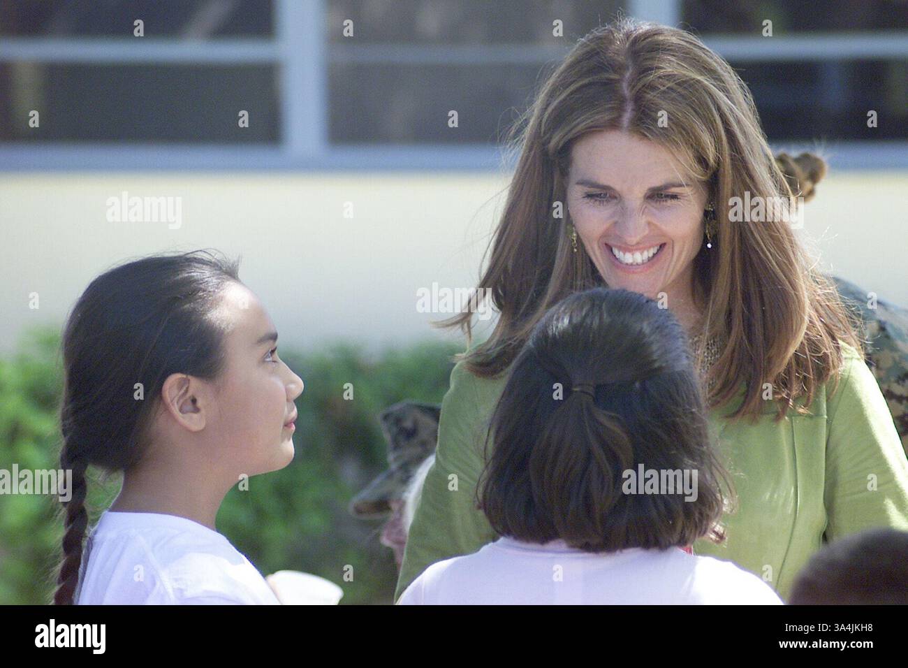 Sep 23, 2004; Camp Pendleton, CA, USA; California's First Lady, MARIA ...