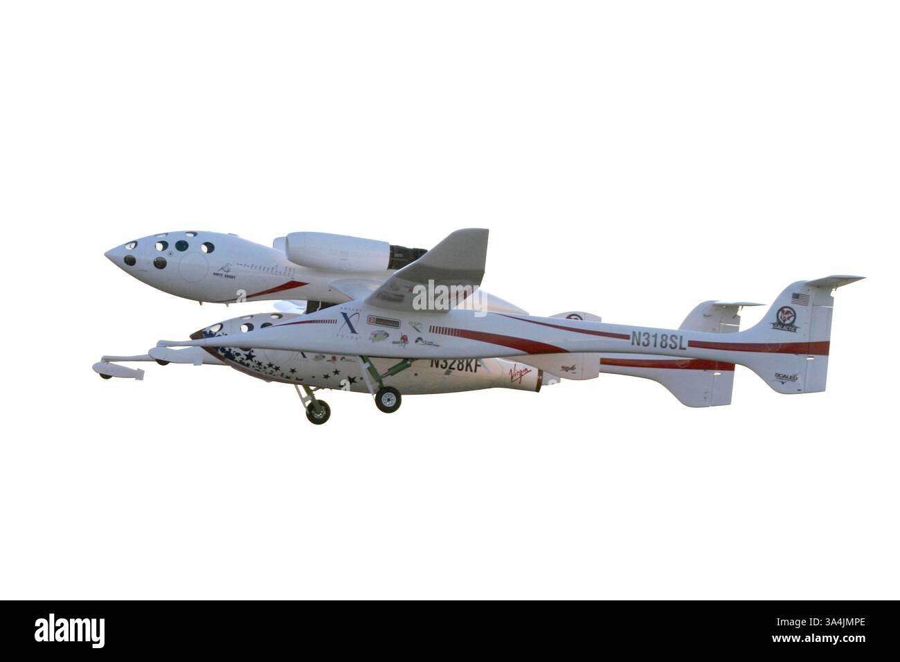 Sep 29, 2004; Mojave Spaceport, NV, USA; Burt Rutan's Spaceship One ...